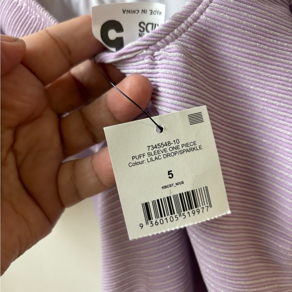 Cotton On | Swim | Cotton On Girls Swim Puff Sleeve One Piece Lilac ...